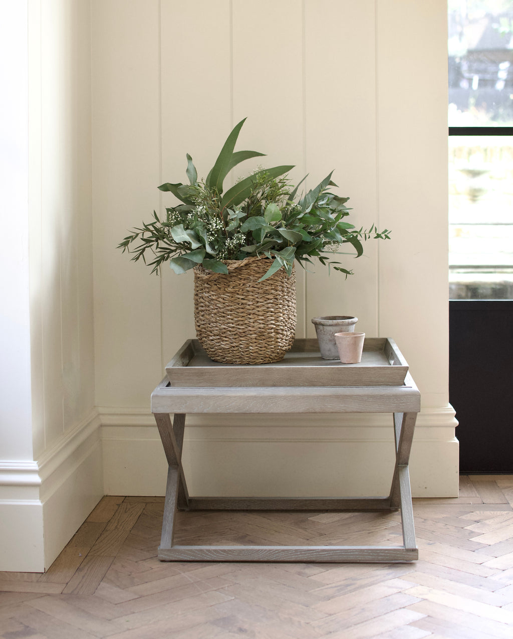 Large Aged Oak Tray Table – Norfolk Bay Company